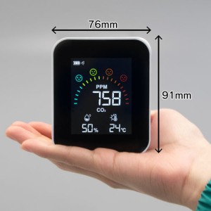 HJ-CO2-ICT CO2モニター換気アラーム サトテック | CO2モニター【SATOTECH】